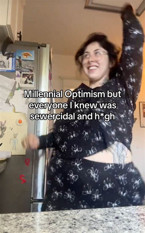 Millennials React To Tiktoks Bizarre Millennial Optimism Trend