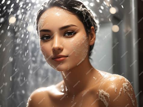 Premium Ai Image Body Scrubbing