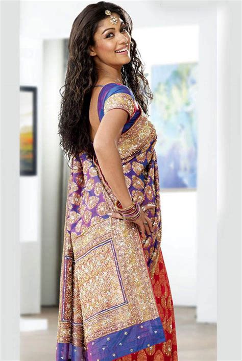 N Elango Actress Nayanthara In Silk Saree