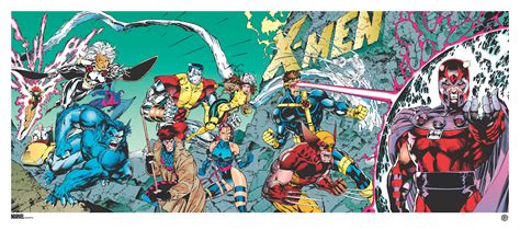 Inside The Rock Poster Frame Blog Jim Lee X Men 1 Double Gate Fold Poster Release