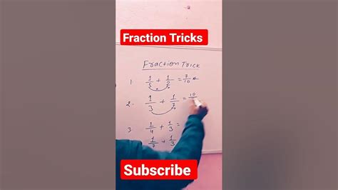 Fraction Tricks Shorts Trending Viral Tricks Khansir T20