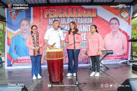 Dwp Kota Ambon Gelar Pencanangan Hut Ke 24 Pemerintah Kota Ambon