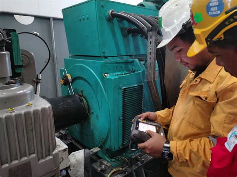 Turbine Engine Gearbox Alignment Work Technical Services Laser Shaft Alignment Pasir Gudang