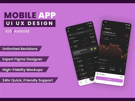 Mobile App Ui Design Ux Ui With High Fidelity Mockups In Figma Upwork