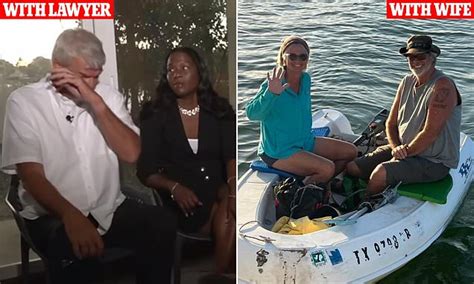 Husband Whose Wife Vanished Overboard In The Bahamas Bursts Into Tears