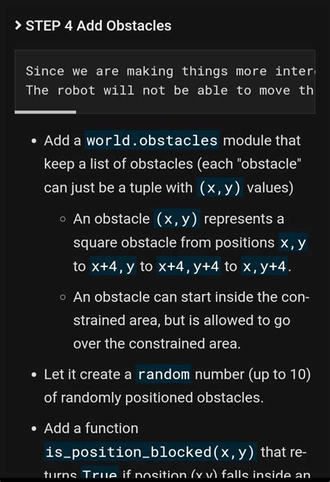 Solved I Have A Toy Robot Code And These Are The Chegg Com