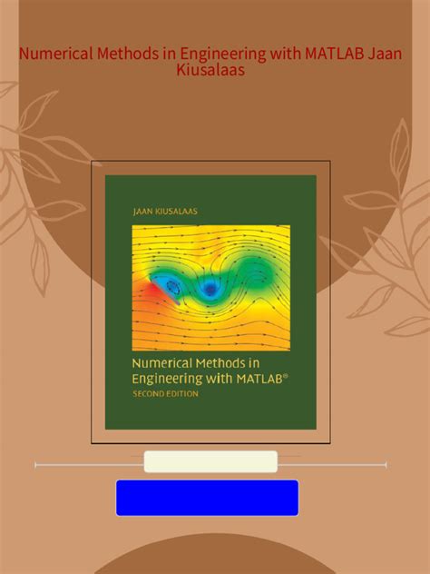 Numerical Methods In Engineering With Matlab Jaan Kiusalaas 2024 Scribd