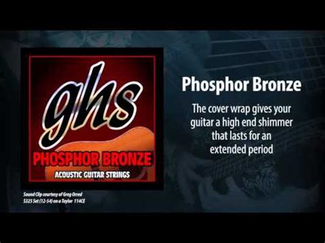 Sets Phosphor Bronze String Ghs Strings
