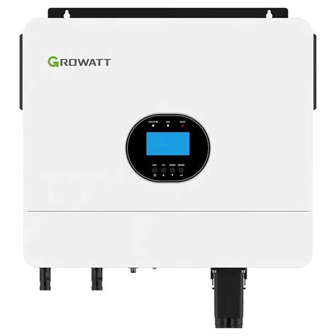 Growatt Spf 6000 Es Plus 6kw 48vdc Single Phase Hybrid Inverter