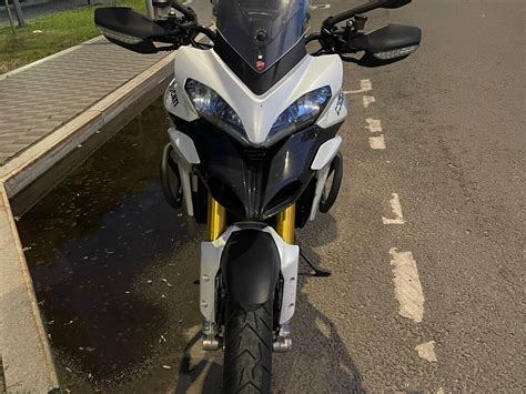 Купить б у Ducati Multistrada 1200 инжектор 6 передач в Москве белый