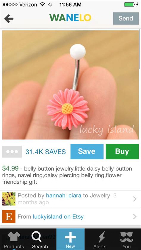 So Girly Belly Button Jewelry Friendship Ts T Post