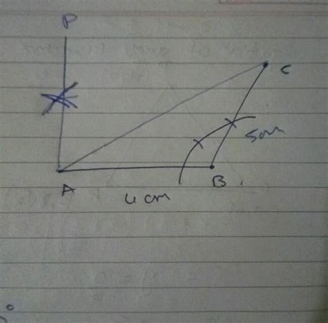 9 Using Ruler And Compasses Only Construct A Delta Mathrm Abc