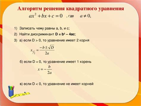 Дискриминант калькулятор