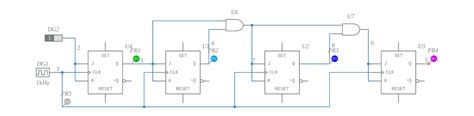 Asynchronous Counters Multisim Live