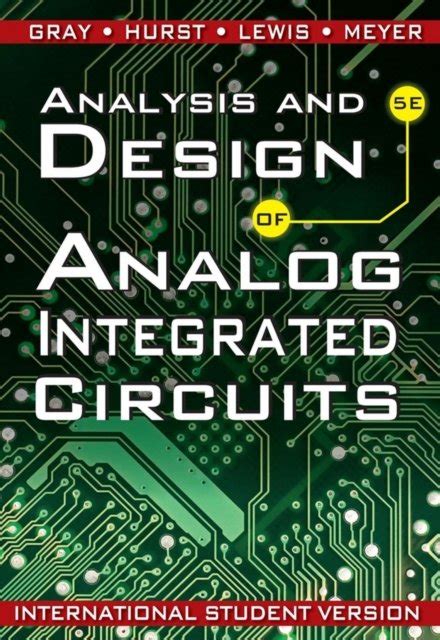 Analysis And Design Of Analog Integrated Circuits Opracowanie