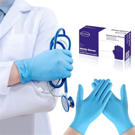 Buy Nitrile Gloves M L XL Disposable Gloves Latex Free Powder Free Medical Exam Glove Grade