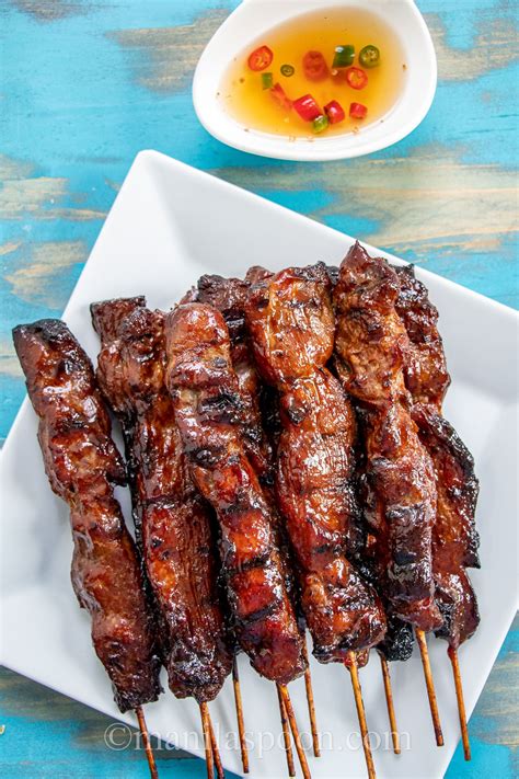 Bbq Pork Skewers With Filipino Bbq Marinade Artofit