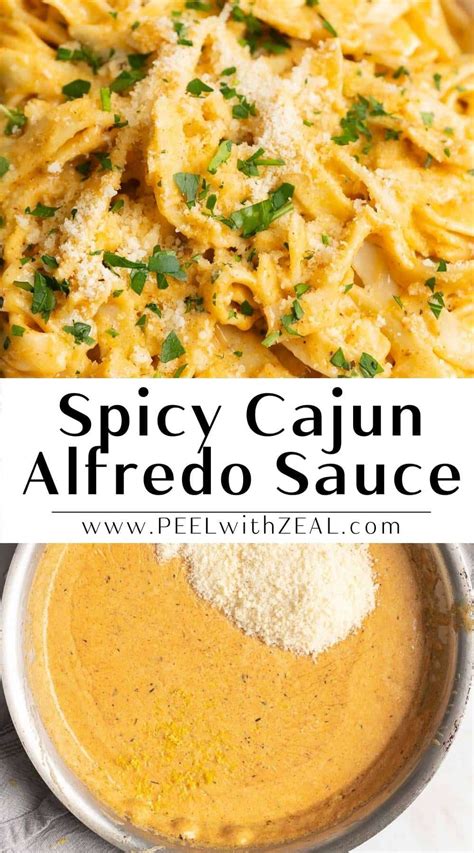 Cajun Alfredo Sauce Spicy Cream Pasta Sauce Artofit