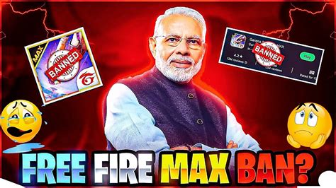 Free Fire Max Ban 😒😭😭😿 Youtube