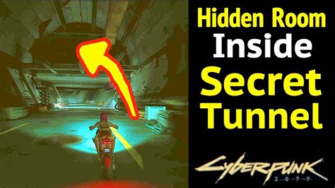 Hidden Room In Secret Tunnel Of Cyberpunk 2077 Youtube