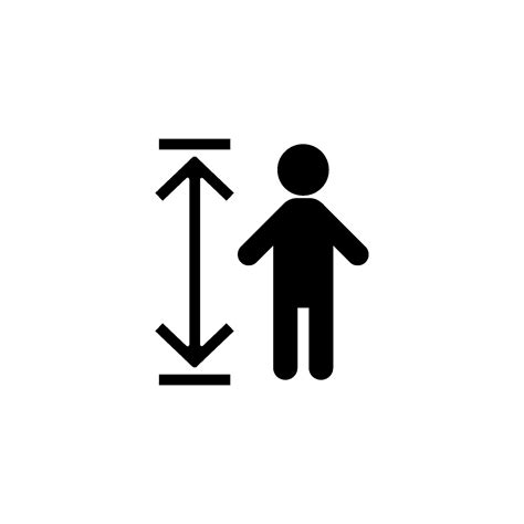 Height Icon Vector Design Templates Simple 40258558 Vector Art At Vecteezy