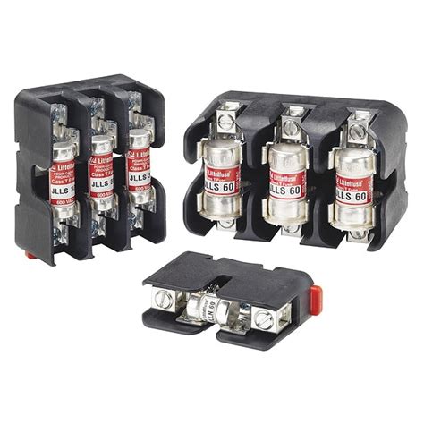 Littelfuse Open Fuse Block T Ul Class 300v Ac Dc Volt Rating 3 Poles Box Lug Lft302003cs Zoro