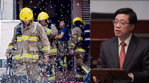 【消防爭升格】何時檢討職系架構？ 李家超：要考慮其他紀律部隊