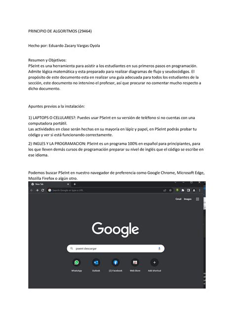 Pse Int Para Computadoras Guia Principio De Algoritmos 29464 Hecho