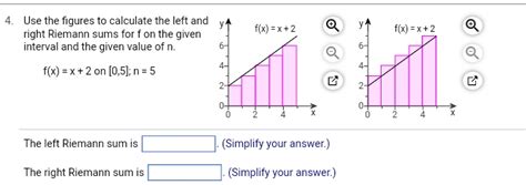 Solved 4 Use The Figures To Calculate The Left And Right Chegg