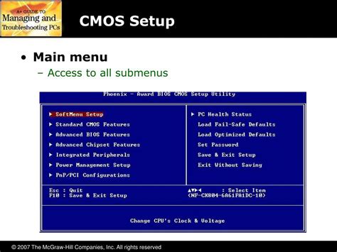 PPT BIOS And CMOS PowerPoint Presentation ID