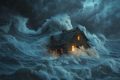 The Flying Dutchman 3d Illustration Large Wooden Ship Atmospheric