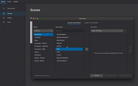Setting Up Your Score MuseScore