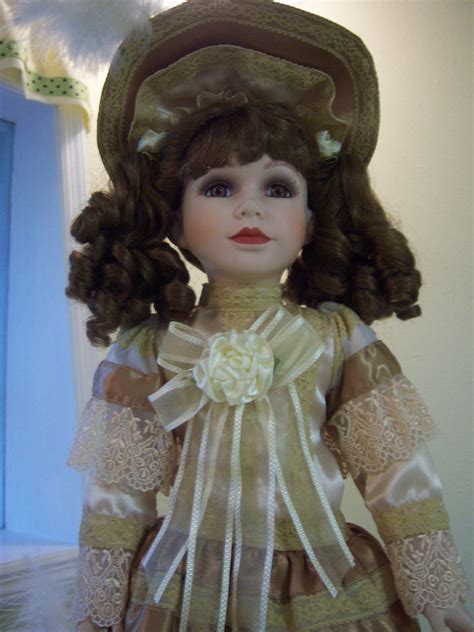 Vintage Porcelain Doll Porcelain Doll Victorian Style