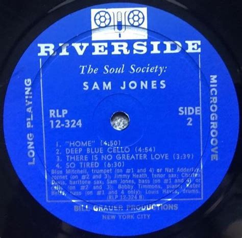 From The Vaults Sam Jones Born 12 November 1924