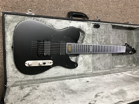 Esp E Ii Tele Telecaster Tb 7 7 String Baritone 2014 Satin Reverb