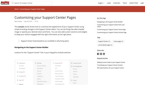 Knowledge Base Software Happyfox Kb Software For Teams