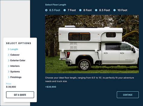 Alaskan Announces New Website And Build Your Own System Truck Camper