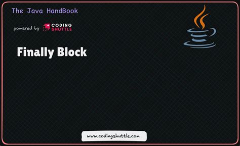 Finally Block Coding Shuttle