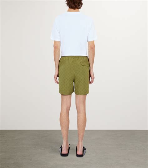 Mens The Kooples Green Graphic Effect Swim Shorts Harrods Us