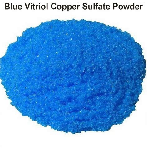Blue Vitriol Copper Sulfate Powder 50 Kg HDPE Bag At Rs 225 Kg In