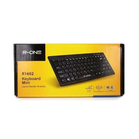 Jual KEYBOARD MINI WITH TOMBOL FN KEYBOARD USB MURAH R1602 R ONE TERBARU Shopee Indonesia