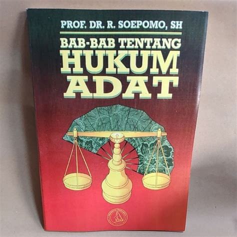 Jual Buku Bab Bab Tentang Hukum Adat By Drs Soepomo Shopee Indonesia