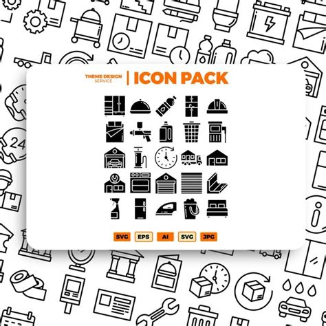 Premium Vector Illustration Of Service Pack