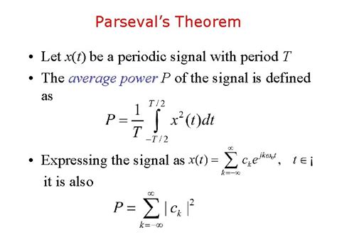 Chapter 4 The Fourier Series And Fourier Transform