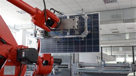 Automatic Trimming And Framing Of Pv Modules By Ecoprogetti Youtube