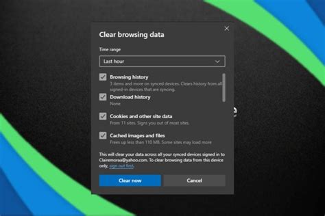 How To Clear Cache And Cookies On Microsoft Edge