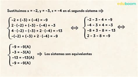 Sistema Tres Ecuaciones Método De Gauss