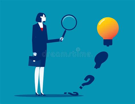 Problem Solving And Teamwork Concept Business Team Vector Illustration