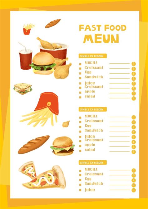 Best Eatery Templates Free Editable Online Seapik