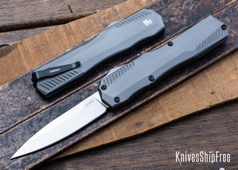 Kershaw Knives Livewire Otf Auto Gray Aluminum Cpm Magnacut